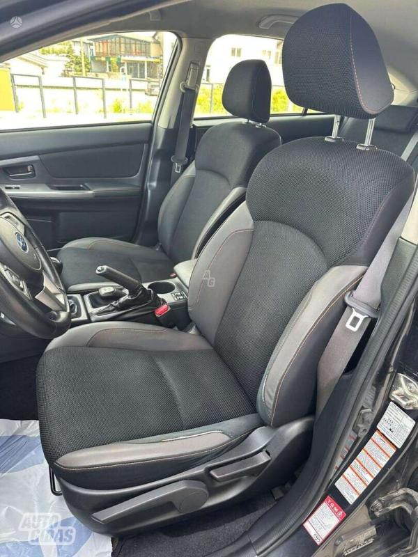 Subaru XV 2016 in Vilnius, with an engine capacity of 1.60 L and mileage of 165 thousand km for 8500 €, photo 10 on AUTOMOTO.COM.LV