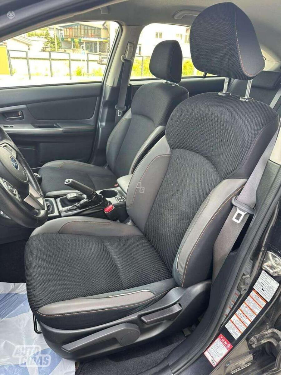 Subaru XV 2016 Viļņa, ar dzinēja tilpumu 1.60 L un nobraukumu 165 tūkst. km par 8500 €, foto 11 vietnē AUTOMOTO.COM.LV
