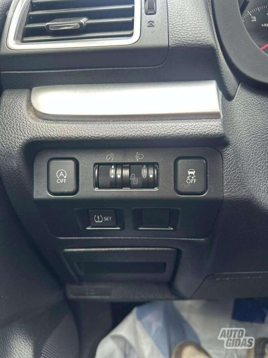 Subaru XV 2016 Viļņa, ar dzinēja tilpumu 1.60 L un nobraukumu 165 tūkst. km par 8500 €, foto 18 vietnē AUTOMOTO.COM.LV