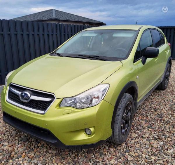 Zaļš Subaru XV 2015 Trakai, ar dzinēja tilpumu 1.60 L un nobraukumu 105 tūkst. km par 9800 €, foto 2 vietnē AUTOMOTO.COM.LV