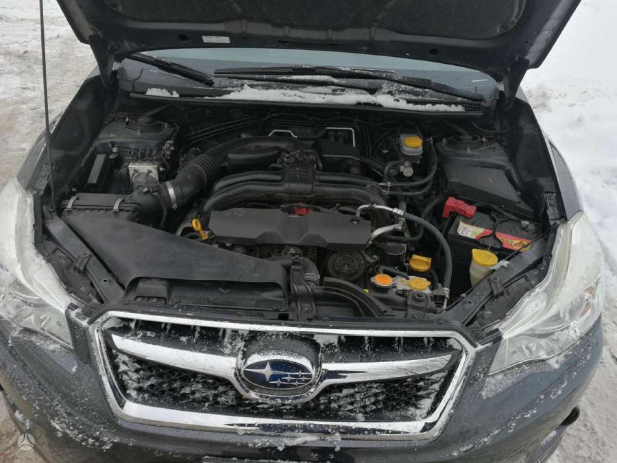 Grey Subaru XV 2012 in Vilnius, with an engine capacity of 2.00 L and mileage of 230 thousand km for 7450 €, photo 3 on AUTOMOTO.COM.LV