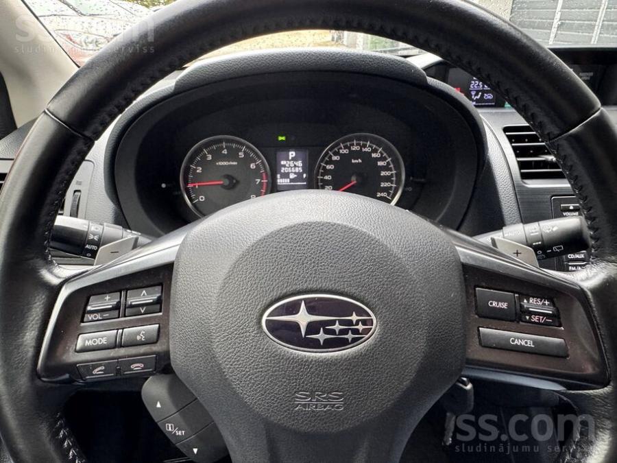 Pelēks Subaru XV 2012 Rīga, ar dzinēja tilpumu 2.00 L un nobraukumu 207 tūkst. km par 8000 €, foto 19 vietnē AUTOMOTO.COM.LV