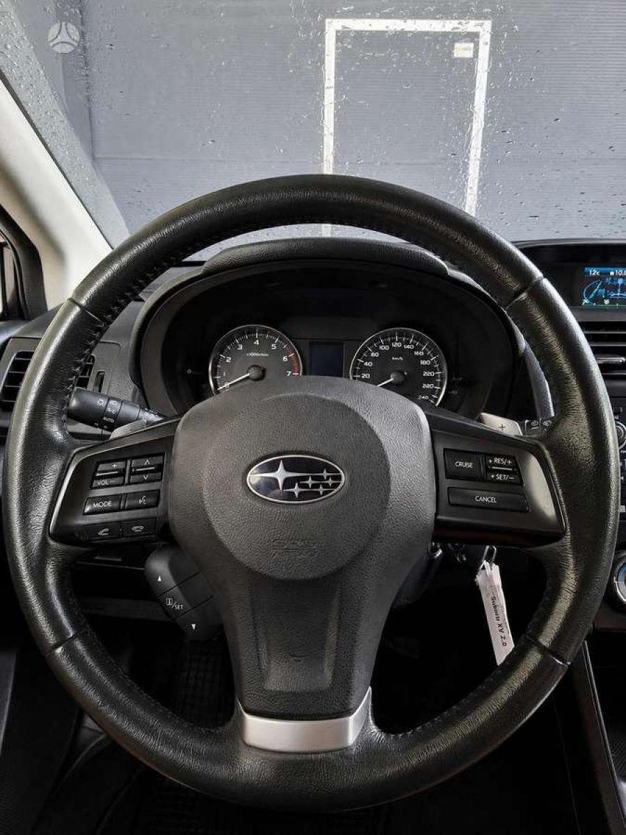 Pelēks Subaru XV 2012 Viļņa, ar dzinēja tilpumu 2.00 L un nobraukumu 201 tūkst. km par 6950 €, foto 20 vietnē AUTOMOTO.COM.LV