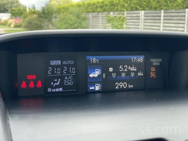 Pelēks Subaru XV 2012 Rīga, ar dzinēja tilpumu 2.00 L un nobraukumu 290 tūkst. km par 4450 €, foto 11 vietnē AUTOMOTO.COM.LV
