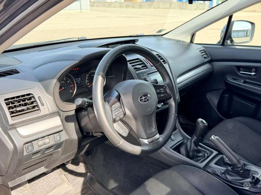 Grey Subaru XV 2012 in Panevezys, with an engine capacity of 1.60 L and mileage of 269 thousand km for 4900 €, photo 13 on AUTOMOTO.COM.LV