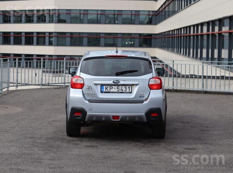 Grey Subaru XV 2012 in Riga, with an engine capacity of 2.00 L and mileage of 323 thousand km for 2580 €, photo 6 on AUTOMOTO.COM.LV