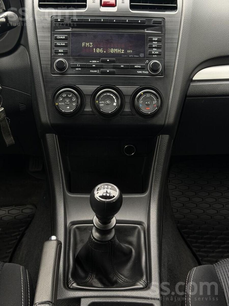 Grey Subaru XV 2012 in Riga, with an engine capacity of 2.00 L and mileage of 323 thousand km for 2580 €, photo 13 on AUTOMOTO.COM.LV