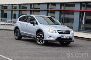 Grey Subaru XV 2012 in Riga, with an engine capacity of 2.00 L and mileage of 323 thousand km for 2580 €, photo  on AUTOMOTO.COM.LV