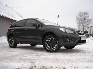 Grey Subaru XV 2013 in Riga, with an engine capacity of 2.00 L and mileage of 0 thousand km for 9950 €, photo  on AUTOMOTO.COM.LV