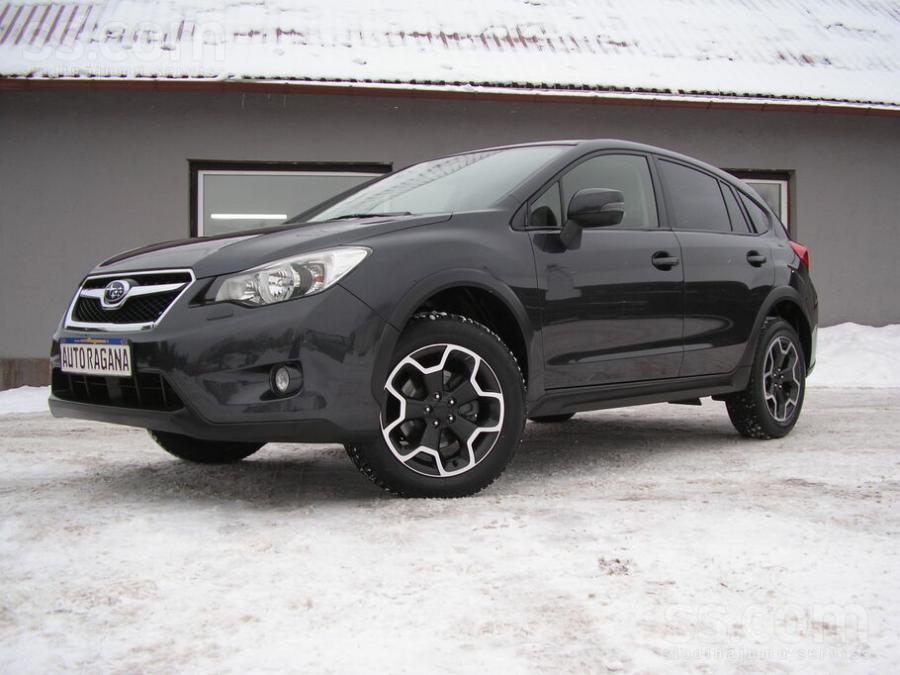 Grey Subaru XV 2013 in Riga, with an engine capacity of 2.00 L and mileage of 0 thousand km for 9950 €, photo 2 on AUTOMOTO.COM.LV