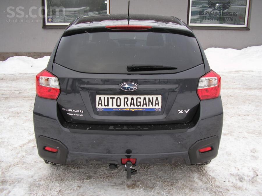Grey Subaru XV 2013 in Riga, with an engine capacity of 2.00 L and mileage of 0 thousand km for 9950 €, photo 6 on AUTOMOTO.COM.LV