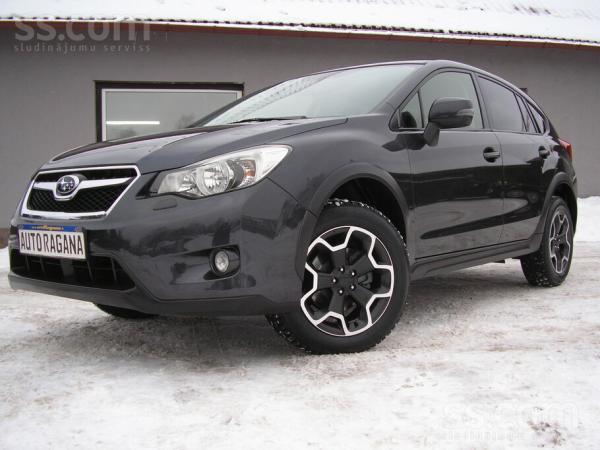 Grey Subaru XV 2013 in Riga, with an engine capacity of 2.00 L and mileage of 0 thousand km for 9950 €, photo 9 on AUTOMOTO.COM.LV