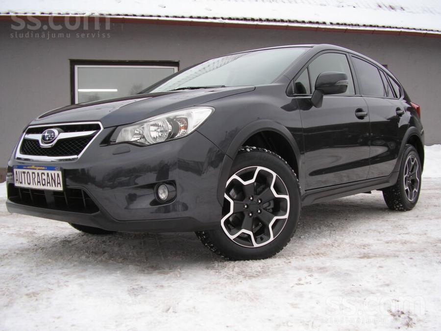 Grey Subaru XV 2013 in Riga, with an engine capacity of 2.00 L and mileage of 0 thousand km for 9950 €, photo 9 on AUTOMOTO.COM.LV