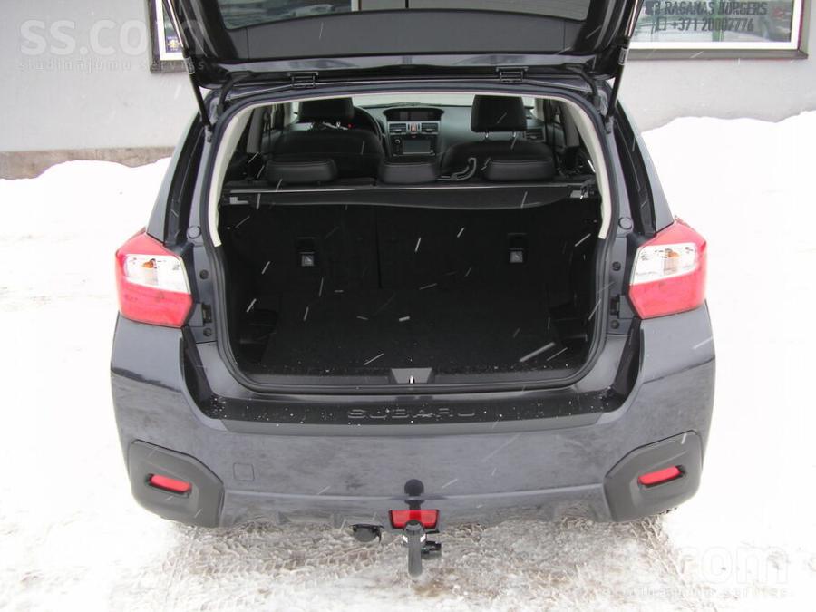 Grey Subaru XV 2013 in Riga, with an engine capacity of 2.00 L and mileage of 0 thousand km for 9950 €, photo 24 on AUTOMOTO.COM.LV