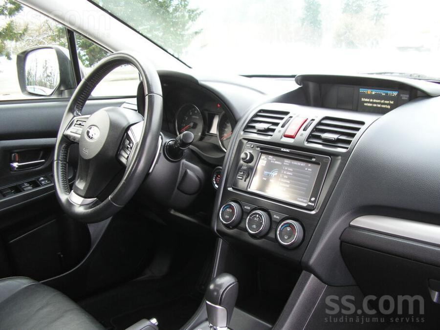 Grey Subaru XV 2013 in Riga, with an engine capacity of 2.00 L and mileage of 0 thousand km for 9950 €, photo 29 on AUTOMOTO.COM.LV