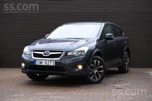 Grey Subaru XV 2013 in Riga, with an engine capacity of 2.00 L and mileage of 219 thousand km for 6890 €, photo  on AUTOMOTO.COM.LV