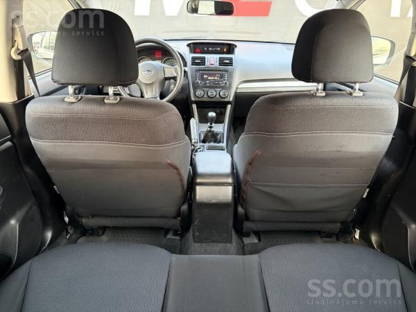 Grey Subaru XV 2013 in Riga, with an engine capacity of 2.00 L and mileage of 349 thousand km for 3290 €, photo 9 on AUTOMOTO.COM.LV