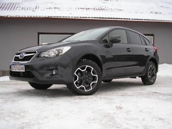 Pelēks Subaru XV 2013 Sigulda, ar dzinēja tilpumu 2.00 L un nobraukumu 110 tūkst. km par 9950 €, foto 1 vietnē AUTOMOTO.COM.LV