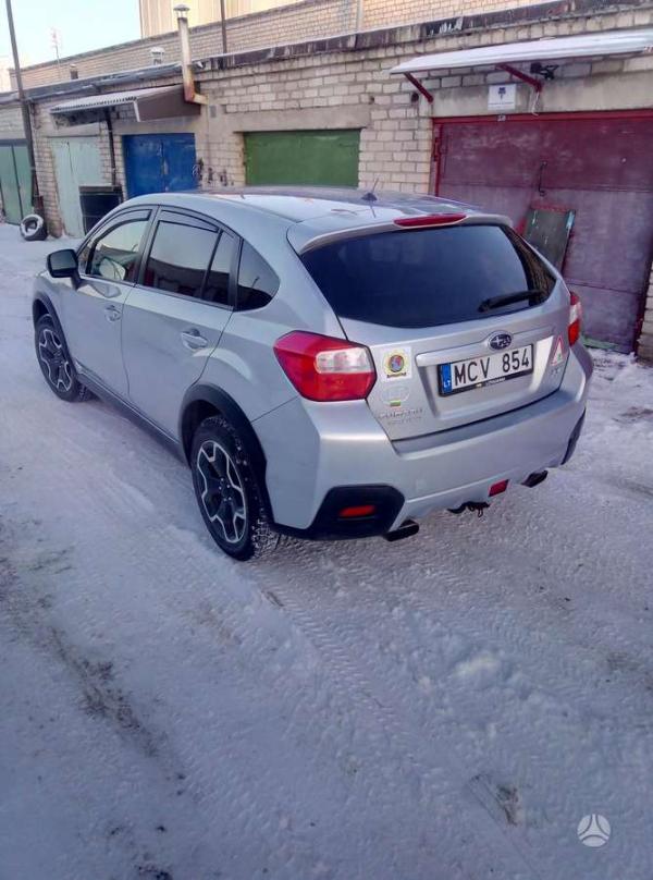 Grey Subaru XV 2013 in Kaunas, with an engine capacity of 2.00 L and mileage of 182 thousand km for 4500 €, photo 3 on AUTOMOTO.COM.LV