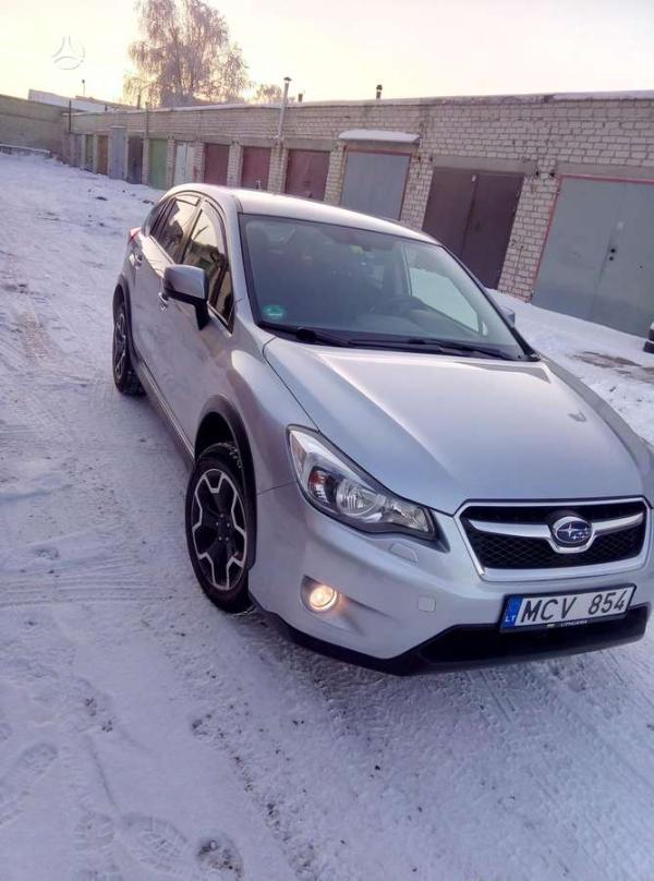 Grey Subaru XV 2013 in Kaunas, with an engine capacity of 2.00 L and mileage of 182 thousand km for 4500 €, photo 5 on AUTOMOTO.COM.LV