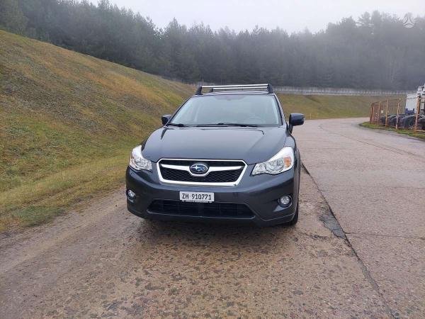 Grey Subaru XV 2014 in Vilnius, with an engine capacity of 2.00 L and mileage of 216 thousand km for 7800 €, photo 1 on AUTOMOTO.COM.LV