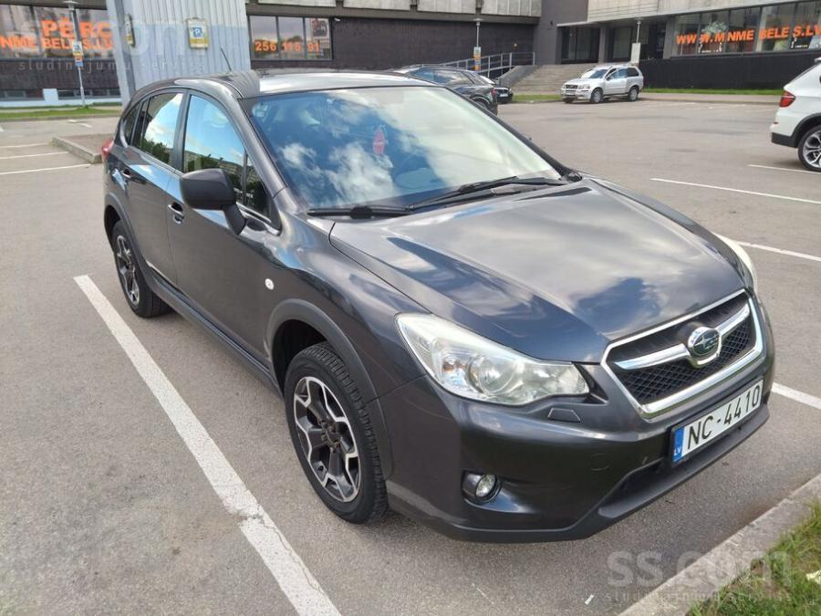 Grey Subaru XV 2014 in Riga, with an engine capacity of 2.00 L and mileage of 220 thousand km for 6500 €, photo 1 on AUTOMOTO.COM.LV