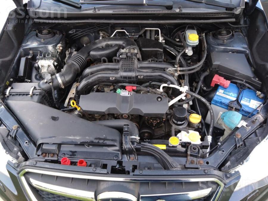 Grey Subaru XV 2014 in Riga, with an engine capacity of 2.00 L and mileage of 220 thousand km for 6500 €, photo 7 on AUTOMOTO.COM.LV