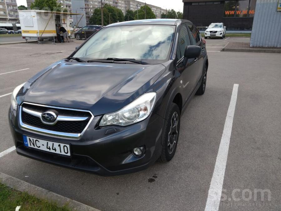Grey Subaru XV 2014 in Riga, with an engine capacity of 2.00 L and mileage of 220 thousand km for 6500 €, photo 17 on AUTOMOTO.COM.LV