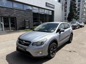 Grey Subaru XV 2014 in Vilnius, with an engine capacity of 1.60 L and mileage of 144 thousand km for 11900 €, photo  on AUTOMOTO.COM.LV