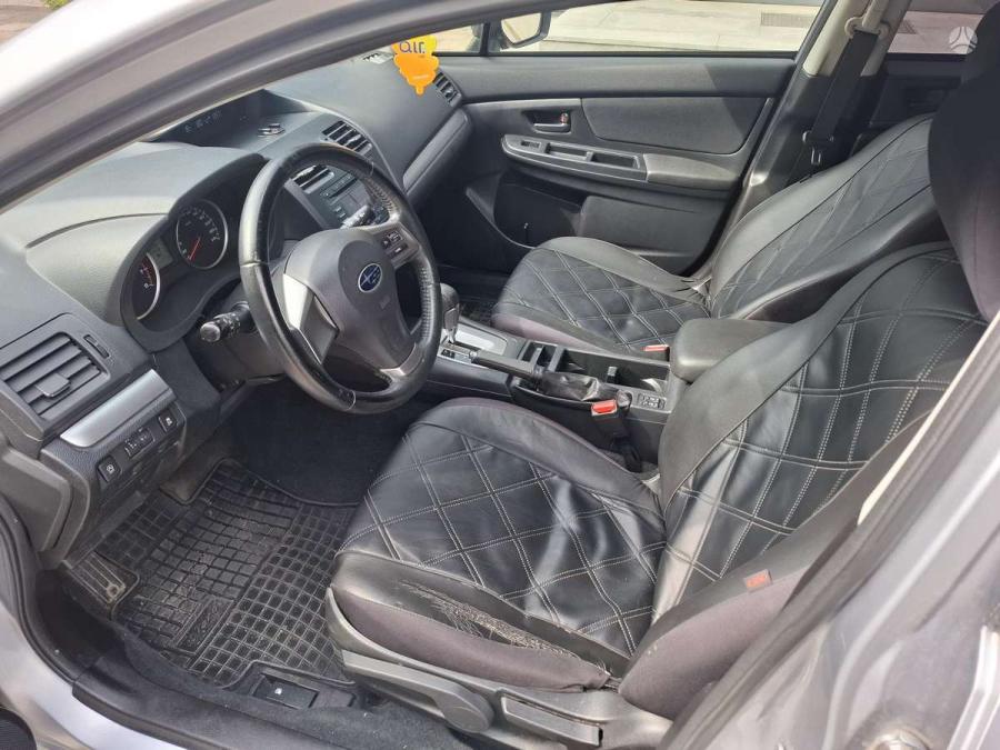 Pelēks Subaru XV 2014 Viļņa, ar dzinēja tilpumu 1.60 L un nobraukumu 237 tūkst. km par 5900 €, foto 10 vietnē AUTOMOTO.COM.LV