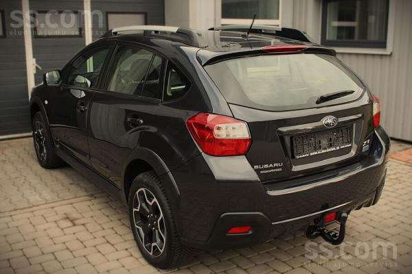 Grey Subaru XV 2014 in Riga, with an engine capacity of 2.00 L and mileage of 0 thousand km for 9750 €, photo 5 on AUTOMOTO.COM.LV