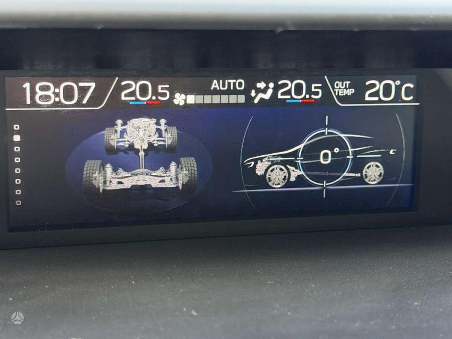 Grey Subaru XV 2018 in Kaunas, with an engine capacity of 2.00 L and mileage of 236 thousand km for 12900 €, photo 18 on AUTOMOTO.COM.LV