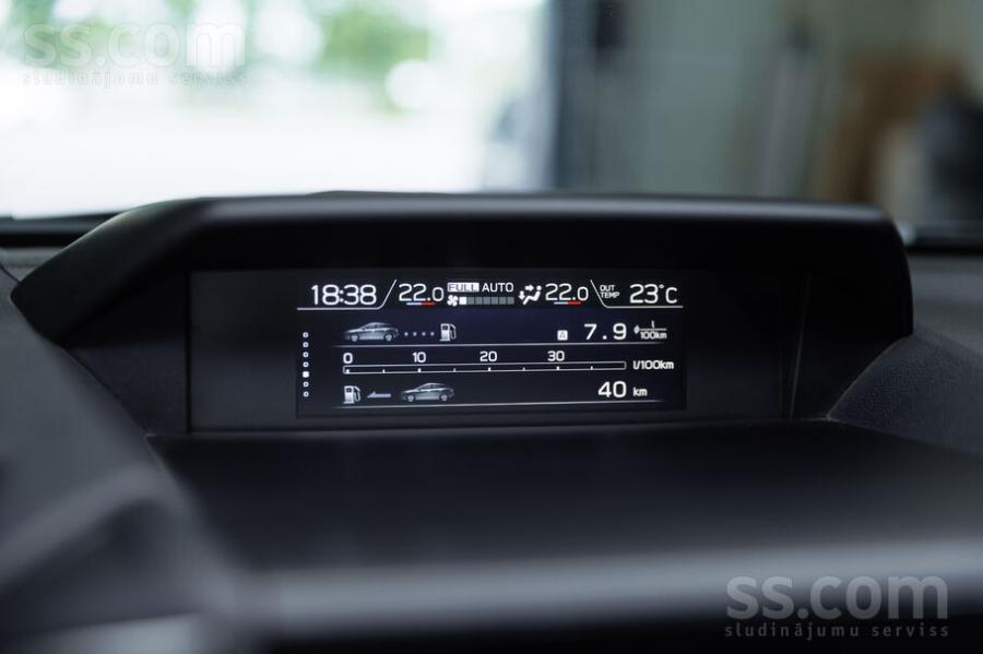 Grey Subaru XV 2018 in Riga, with an engine capacity of 2.00 L and mileage of 149 thousand km for 13490 €, photo 19 on AUTOMOTO.COM.LV