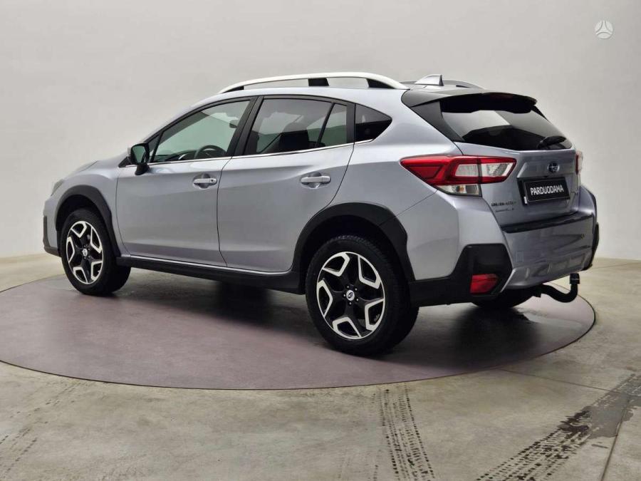 Grey Subaru XV 2019 in Panevezys, with an engine capacity of 2.00 L and mileage of 124 thousand km for 16990 €, photo 5 on AUTOMOTO.COM.LV