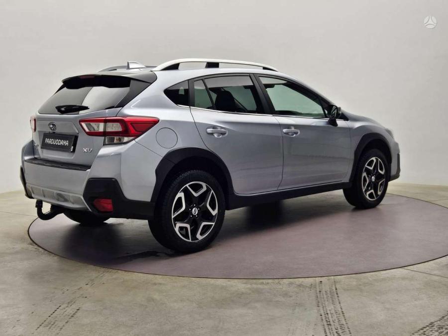 Grey Subaru XV 2019 in Panevezys, with an engine capacity of 2.00 L and mileage of 124 thousand km for 16990 €, photo 8 on AUTOMOTO.COM.LV