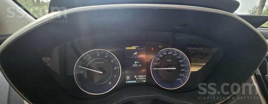 Pelēks Subaru XV 2020 Rīga, ar dzinēja tilpumu 2.00 L un nobraukumu 92 tūkst. km par 21750 €, foto 7 vietnē AUTOMOTO.COM.LV