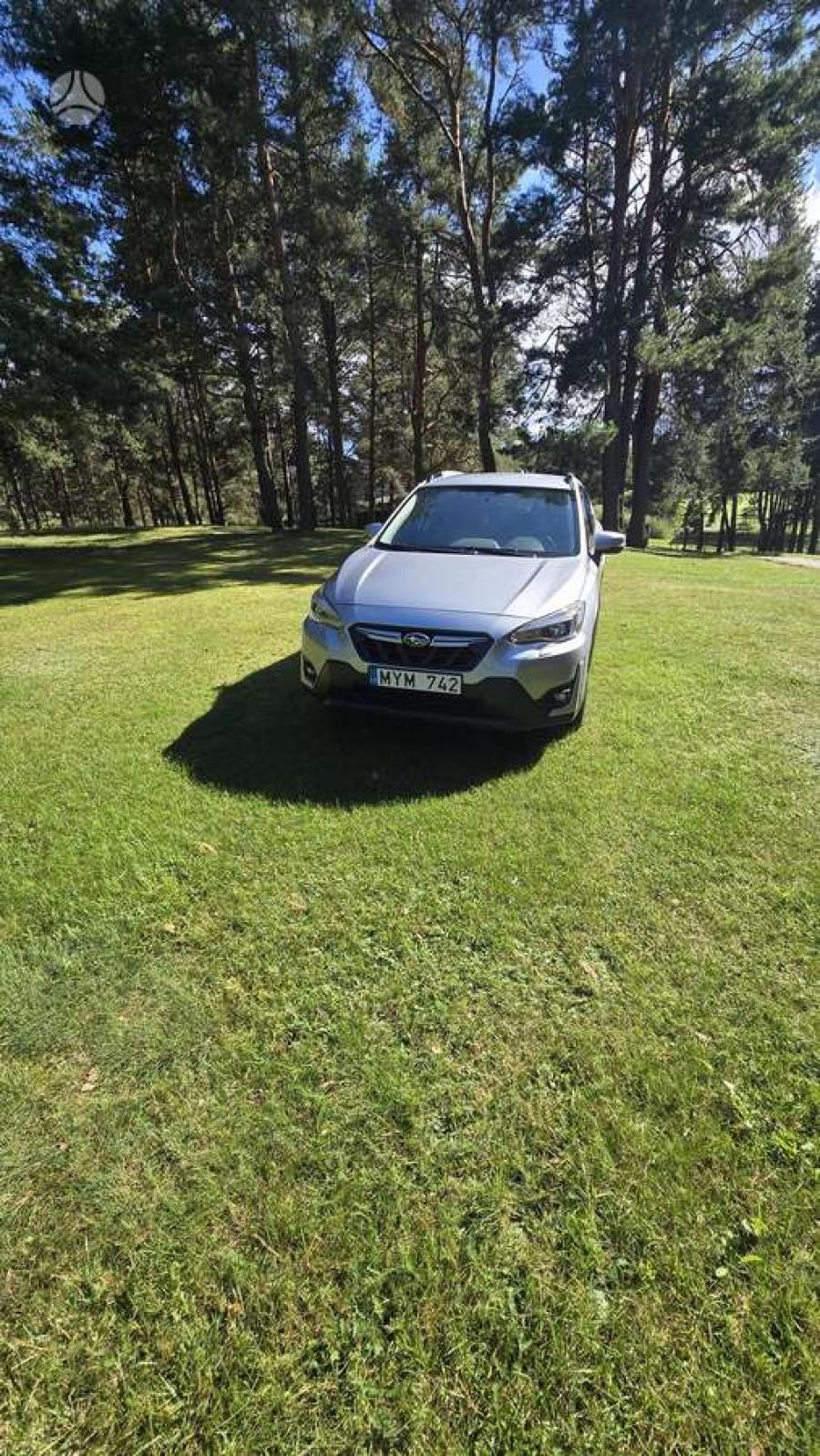 Grey Subaru XV 2021 in Ukmerge, with an engine capacity of 2.00 L and mileage of 54 thousand km for 18700 €, photo 1 on AUTOMOTO.COM.LV