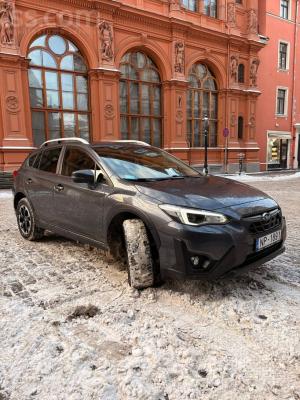 Grey Subaru XV 2023 in Riga, with an engine capacity of 1.60 L and mileage of 46 thousand km for 21500 €, photo 2 on AUTOMOTO.COM.LV
