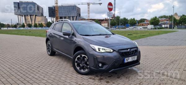 Grey Subaru XV 2023 in Riga, with an engine capacity of 1.60 L and mileage of 50 thousand km for 19500 €, photo 1 on AUTOMOTO.COM.LV