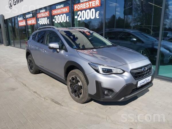 Grey Subaru XV 2023 in Riga, with an engine capacity of 1.60 L and mileage of 52 thousand km for 23600 €, photo 3 on AUTOMOTO.COM.LV