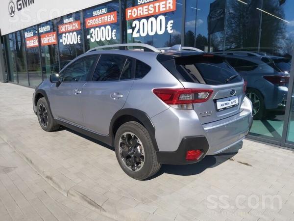 Grey Subaru XV 2023 in Riga, with an engine capacity of 1.60 L and mileage of 52 thousand km for 23600 €, photo 5 on AUTOMOTO.COM.LV