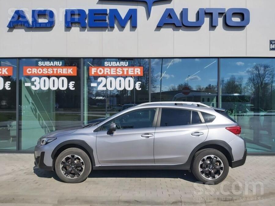 Grey Subaru XV 2023 in Riga, with an engine capacity of 1.60 L and mileage of 52 thousand km for 23600 €, photo 9 on AUTOMOTO.COM.LV