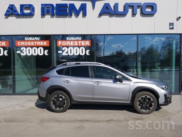 Grey Subaru XV 2023 in Riga, with an engine capacity of 1.60 L and mileage of 52 thousand km for 23600 €, photo 9 on AUTOMOTO.COM.LV