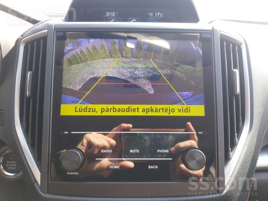 Grey Subaru XV 2023 in Riga, with an engine capacity of 1.60 L and mileage of 52 thousand km for 23600 €, photo 18 on AUTOMOTO.COM.LV
