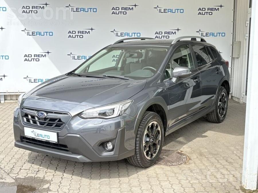 Grey Subaru XV 2023 in Riga, with an engine capacity of 1.60 L and mileage of 48 thousand km for 20500 €, photo 1 on AUTOMOTO.COM.LV