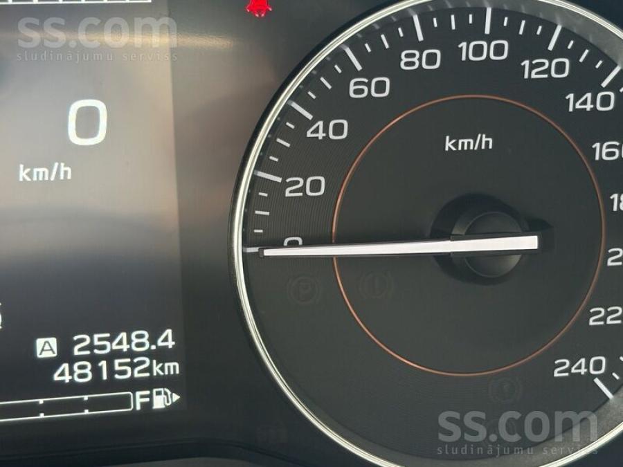Grey Subaru XV 2023 in Riga, with an engine capacity of 1.60 L and mileage of 48 thousand km for 20500 €, photo 12 on AUTOMOTO.COM.LV