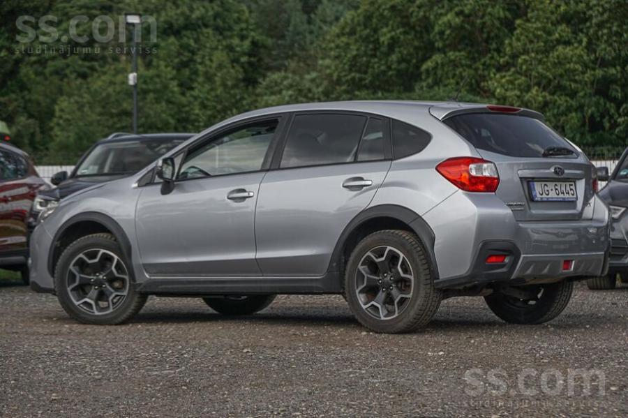 Grey Subaru XV 2013 in Riga, with an engine capacity of 2.00 L and mileage of 292 thousand km for 6590 €, photo 3 on AUTOMOTO.COM.LV