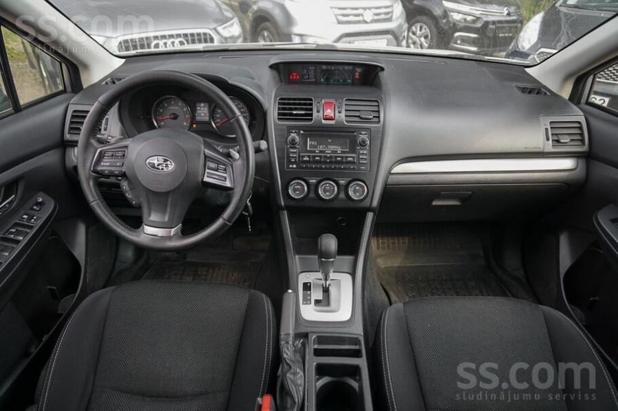Grey Subaru XV 2013 in Riga, with an engine capacity of 2.00 L and mileage of 292 thousand km for 6590 €, photo 8 on AUTOMOTO.COM.LV