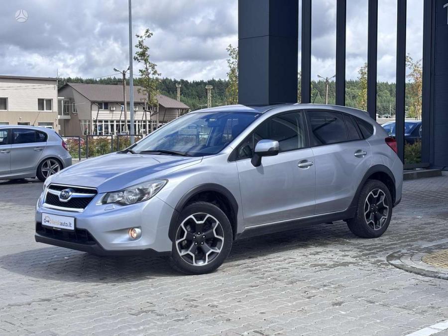 Pelēks Subaru XV 2013 Viļņa, ar dzinēja tilpumu 2.00 L un nobraukumu 273 tūkst. km par 6900 €, foto 1 vietnē AUTOMOTO.COM.LV