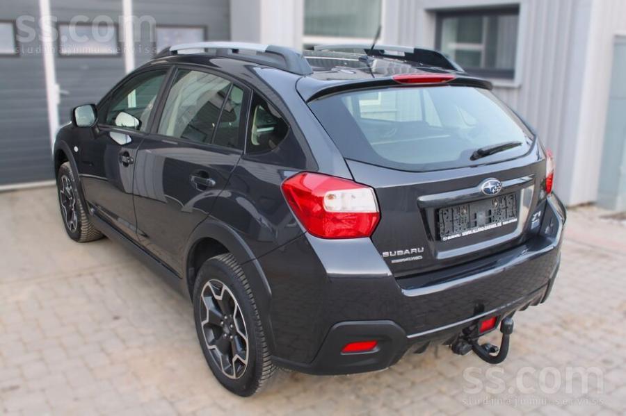 Grey Subaru XV 2014 in Riga, with an engine capacity of 2.00 L and mileage of 0 thousand km for 9750 €, photo 4 on AUTOMOTO.COM.LV